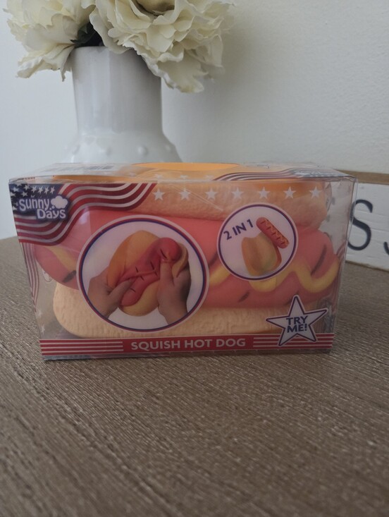 squeeezy | Toys | Squeeezy Hot Dog | Poshmark